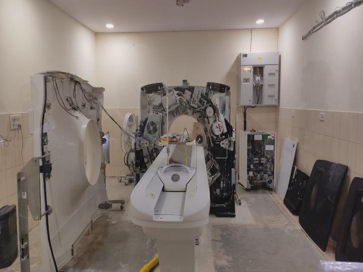 Rajasthan kota CT scan machine installed in MBS hospital | MBS हॉस्पिटल ...