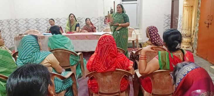 Teej festival of Khandelwal Vaishya Mahila Mandal on 15th August ...