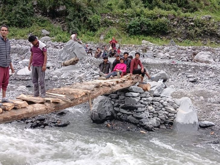 Kullu villagers built alternative bridge update