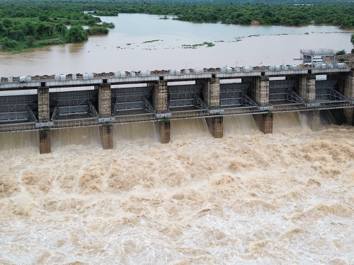 Rajasthan Panchana Dam Gate Open Video; Karauli Heavy Rainfall