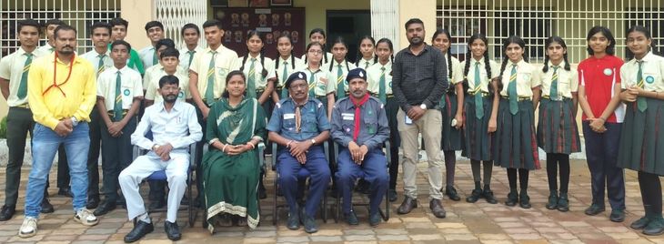 Scout-Guide formed in Sanskar Valley School | संस्कार वैली स्कूल में ...