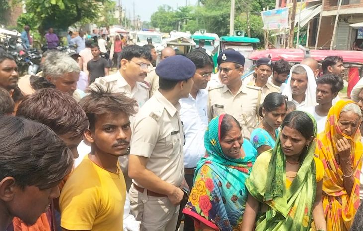 A farmer died due to electric shock from a fallen wire, road blocked ...