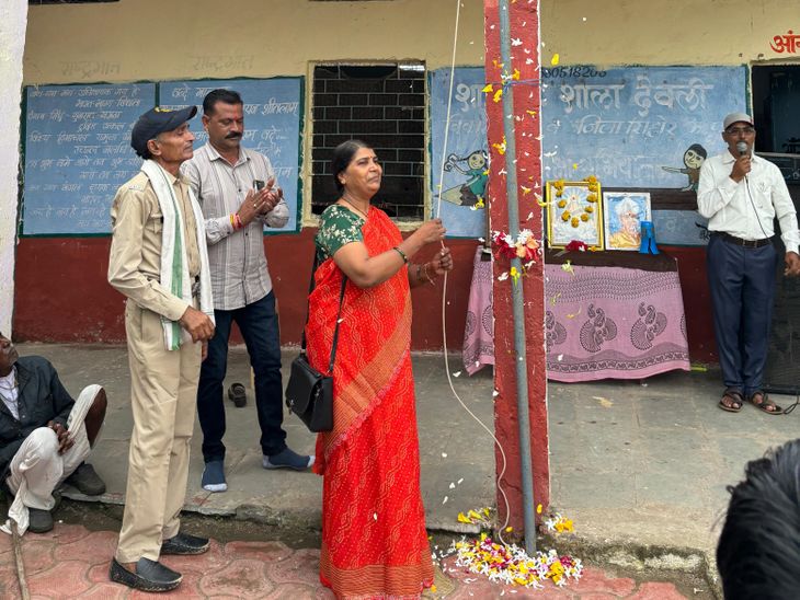 Independence Day celebrated in government institutions of Khajuriakalan ...