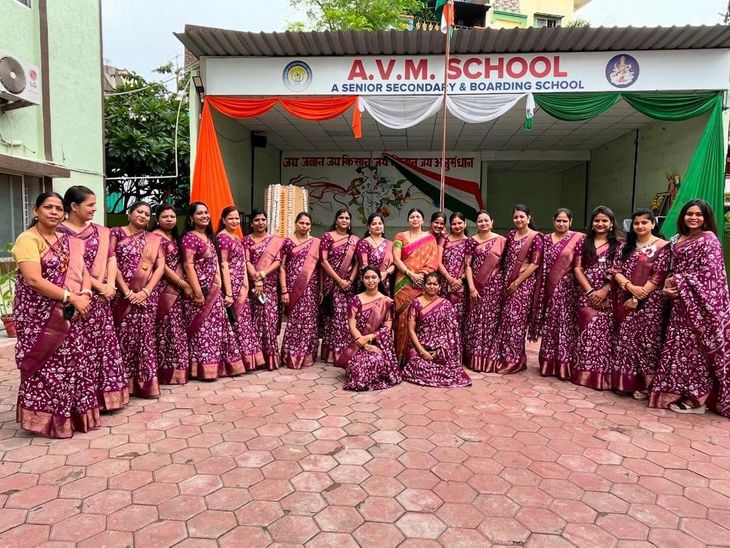AVM School Nehru Nagar celebrated 15th August with great enthusiasm | एव्हीएम स्कूल नेहरू नगर ...