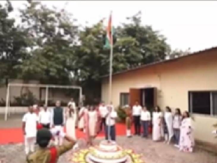Independence Day celebrated at Pragya Girls School, Indore