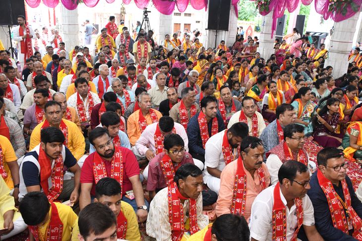 Amritvani recitation done on Gangaram birth anniversary in Panchdev ...