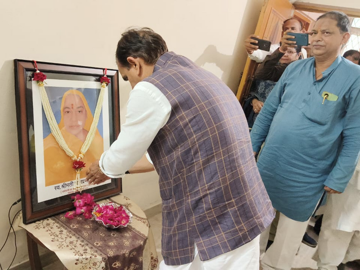 State President Vishnu Dutt Sharma came to Morena | मुरैना आए प्रदेश ...