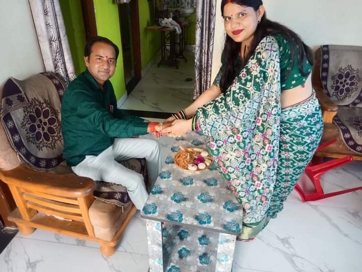 Raksha Bandhan festival was celebrated with great pomp | धूमधाम से ...