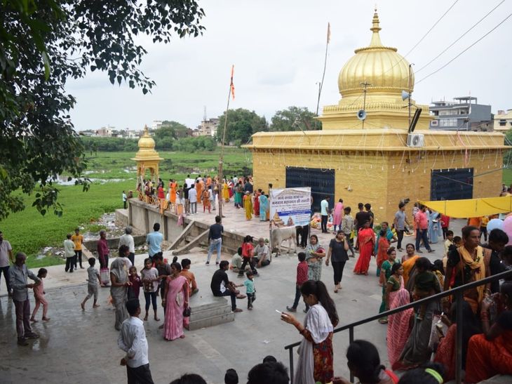 Traditional folk festival Kajaliya celebrated, people offered Kajaliya ...