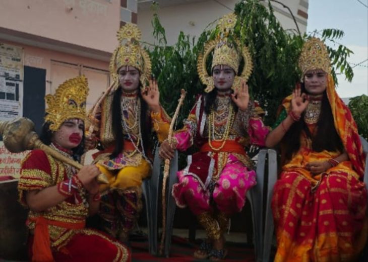 Chhapar; Procession taken out on the birth anniversary of Dadoji ...