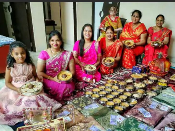 Satudi Teej festival of Maheshwari community in Indore today | इंदौर ...