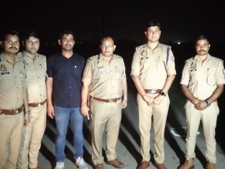 uttar pradesh noida police Encounter of robbery accused in Greater Noida four arrested | ग्रेटर ...
