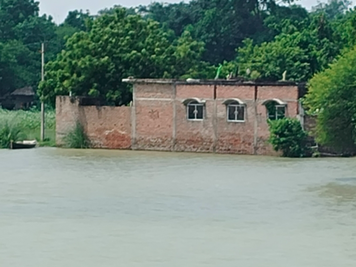 Saryu river in Ballia is 70 cm above the danger point | बलिया में खतरे ...