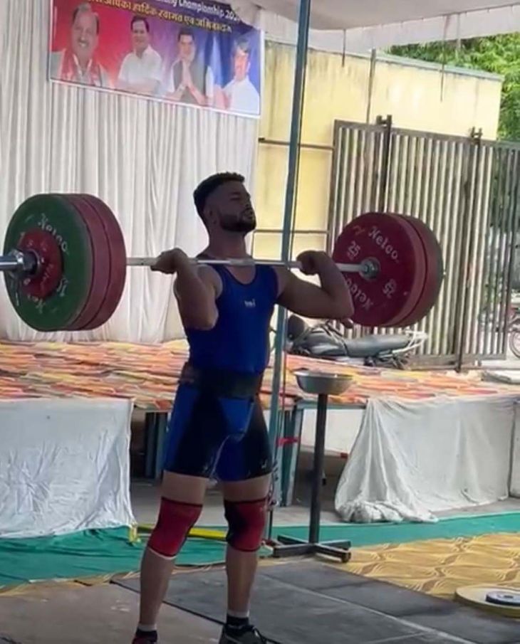 Wrestler from Baran won silver medal in 81 kg weight category in state ...