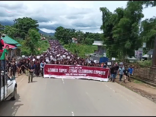 Manipur Kuki-Zo Protest Rally Update CM N Biren Singh Kukiland