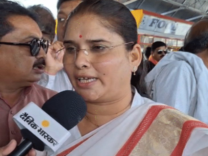 MP BJP MLA Nirmla Sapre Interview; Congress | Bina Assembly | कांग्रेस ...