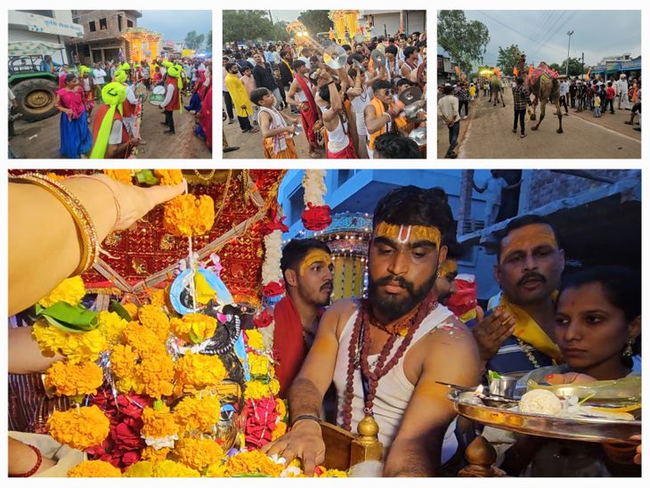 Devotees were fascinated by Bhagoria in the royal procession of ...