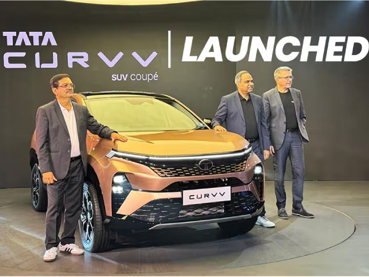 Tata Curve petrol-diesel version launched | टाटा कर्व का पेट्रोल-डीजल ...