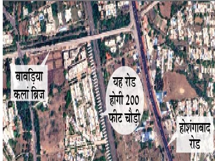 BDA will build a 200 feet wide road from Danapani to Mandideep border ...