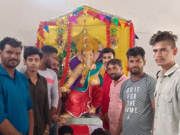 Installation of Ganapati in Bhanwara | भंवरा में गणपति की स्थापना: गांव ...