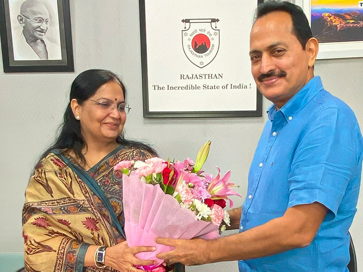 IAS Ravi Jain took over the post of Director General in the Secretariat ...