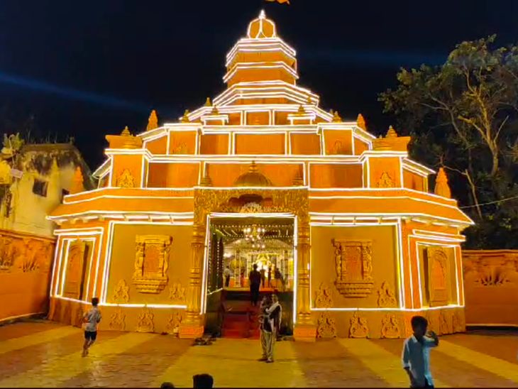 Replica of Dagdu Seth Ganesh Temple of Pune made | पूना के दगडू सेठ ...