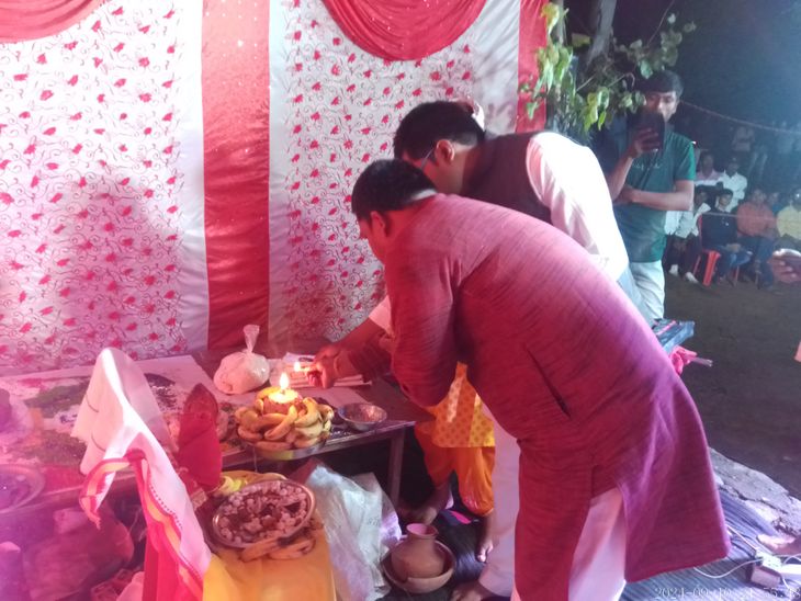 Grand devotional awakening on Ganesh Puja in Babhani | बभनी में गणेश ...