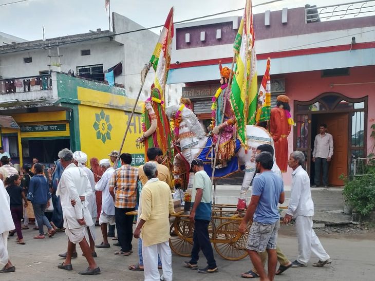 Baba Ramdev's birthday celebration in Himmatpura