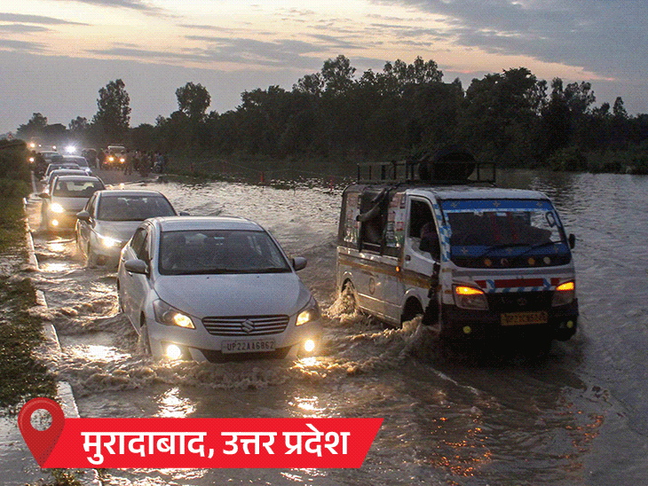IMD Weather Update; MP North East Maharashtra Gujarat Rainfall Alert | Uttarakhand Rajasthan UP ...