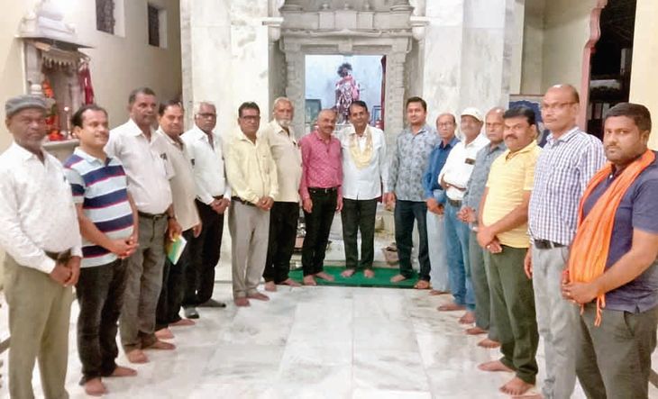 Satyanarayan Dodiya became the president of Sen Samaj | सेन समाज के ...