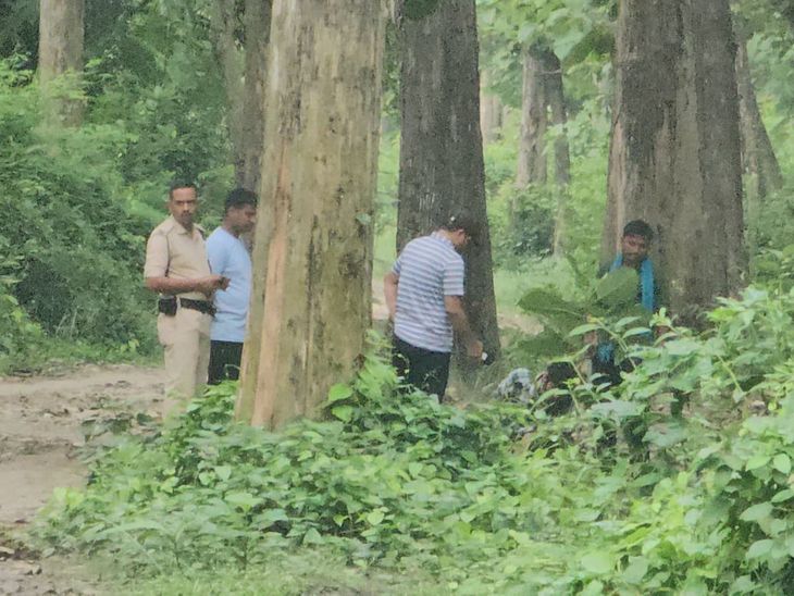 BETTIAH NEWS, BAGHA NEWS, BIHAR NEWS, There was a stir due to the death of leopard in VTR | VTR ...