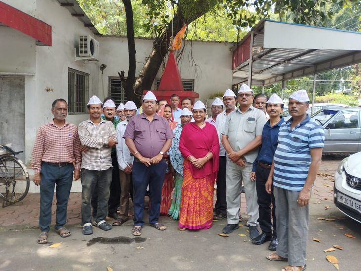 NPS employees meeting at Char Imli Bhopal | एनपीएस कर्मचारियों की बैठक ...