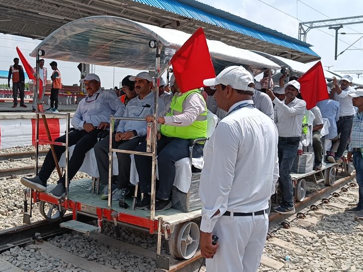 New facilities inaugurated at Janghai Junction | जंघई जंक्शन पर नई ...