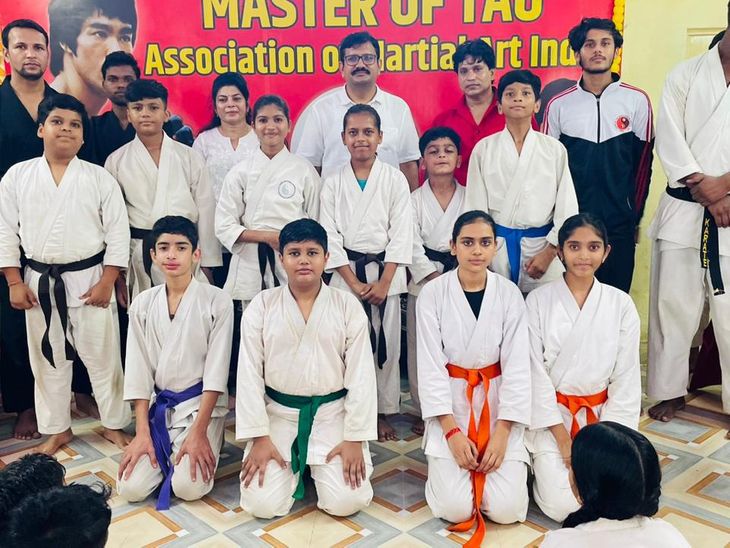 The city's players showed their strength in Karate demonstration and ...