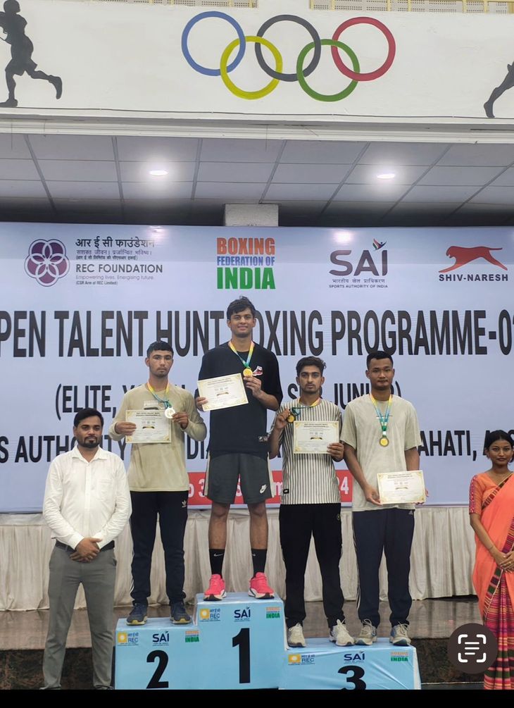 Sahil Sangwan won gold in national boxing | नेशनल बॉक्सिंग में साहिल सांगवान ने जीता गोल्ड ...