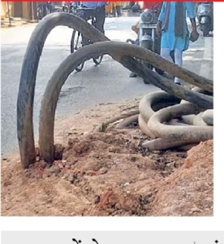 Underground cabling at a cost of Rs 337 crore, but power goes off as soon as there is light rain ...