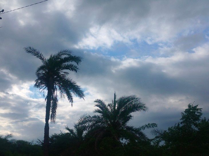 Monsoon departs with light rain