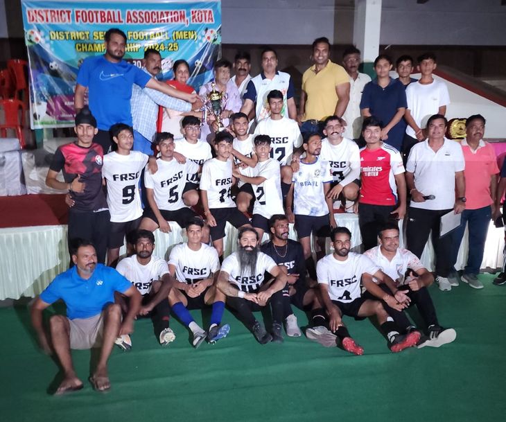 Regiment Club became champion in football