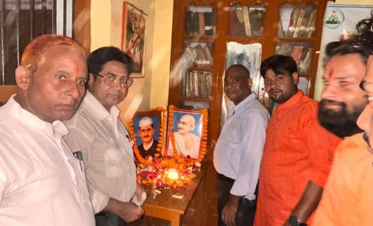 Kayastha family celebrated the birth anniversary of two great ...