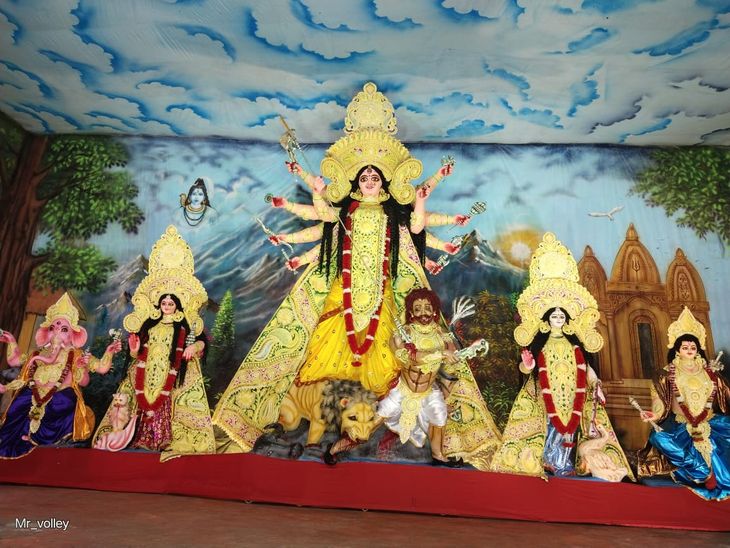 Durga festival begins, attractive pandals of Mata Rani decorated ...