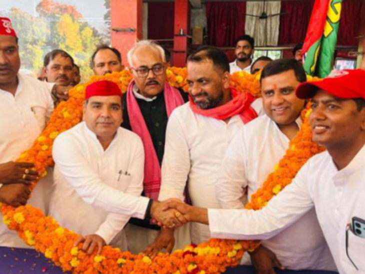 Azamgarh's SP MP Dharmendra Yadav reached Ayodhya | अयोध्या पहुंचे आजमगढ़ के सपा सांसद धर्मेंद्र ...