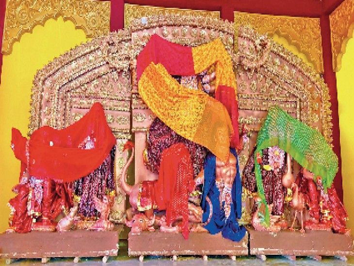 For the first time, Maa Durga will be copper colored in Bengali Club ...