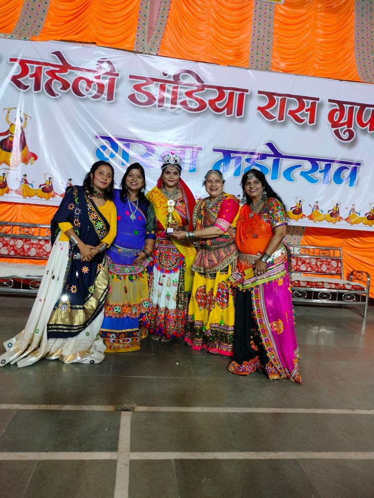 Harshita Jain became Sakhi Saheli Dandiya Queen | सखी सहेली डांडिया ...