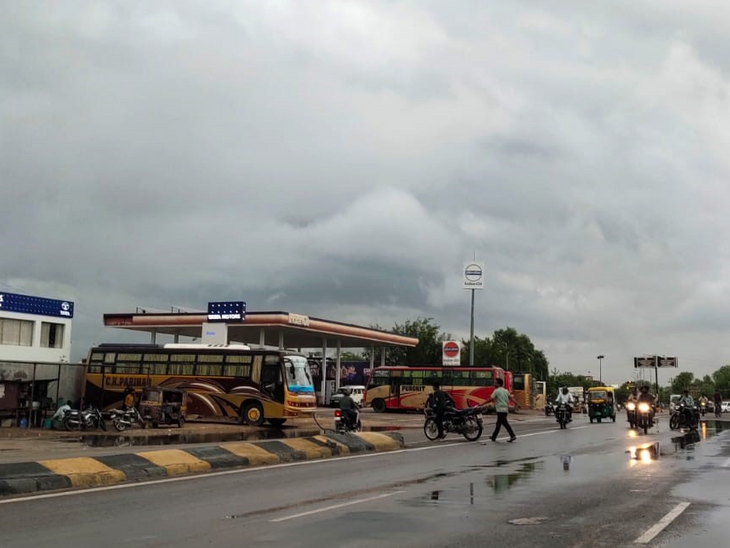 Weather changed in Bikaner, drizzle started