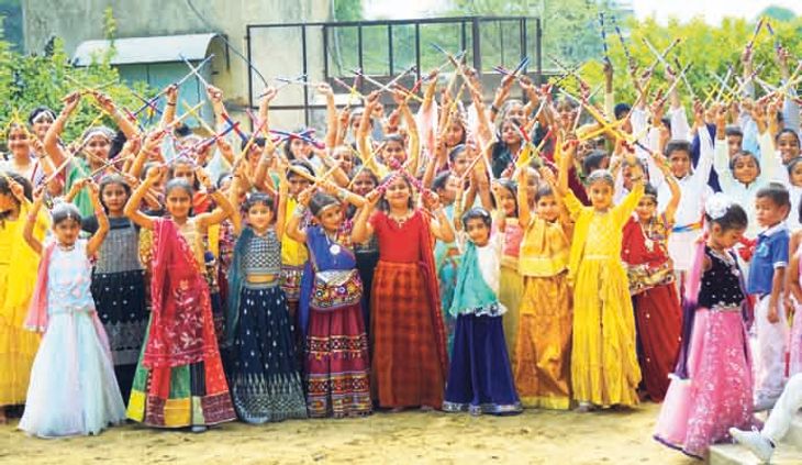 Durga Puja Festival was held at Shri Harshanath School | श्री हर्षनाथ ...