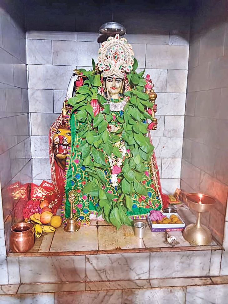 Once a year one gets a chance to touch the feet of the mother at ...