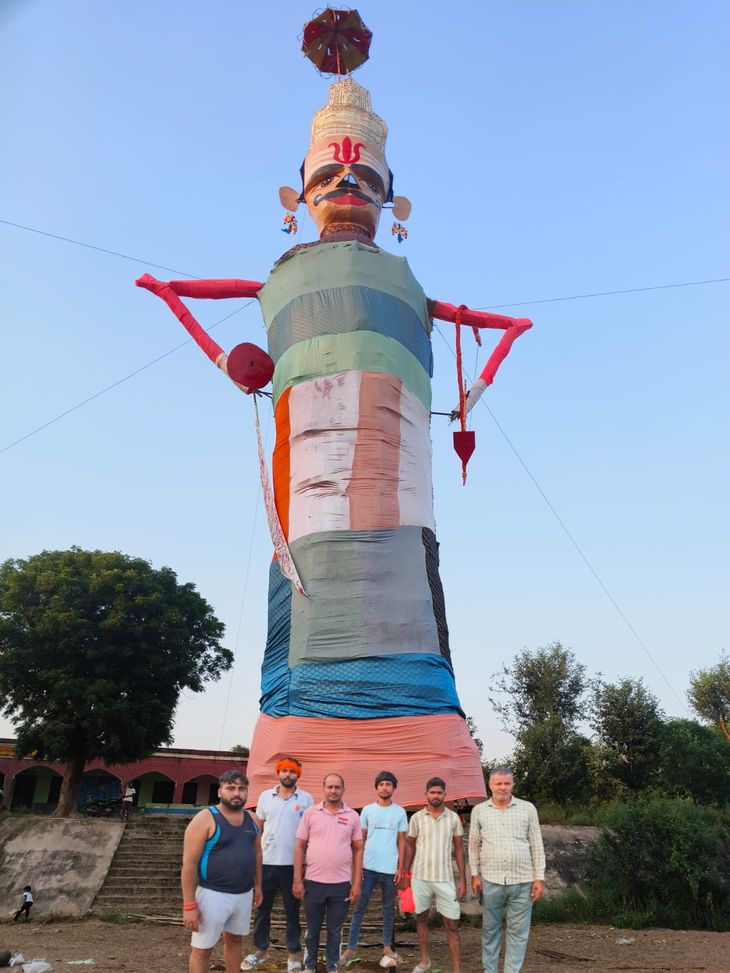 Dussehra today... 60 feet tall effigy of Ravana will be burnt in the ...