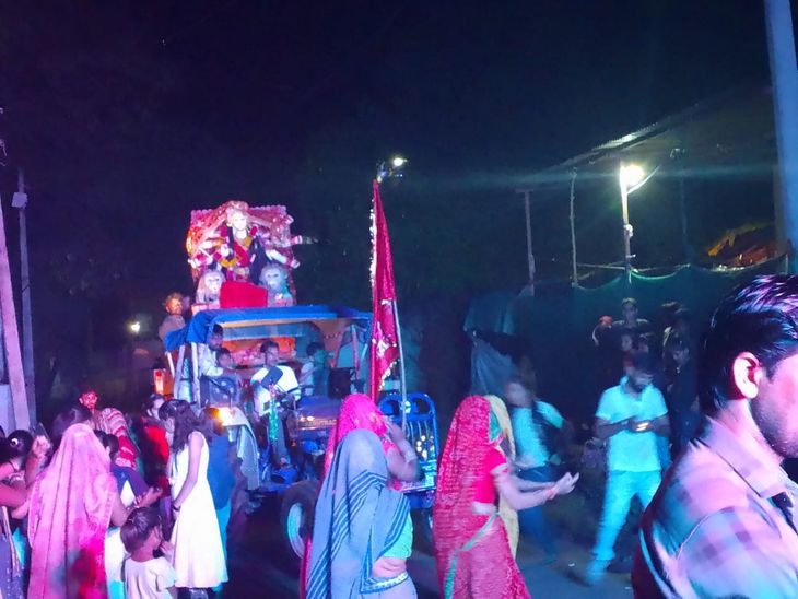 Tableaus from the villages of Doraha area were immersed in Mahuakheda ...