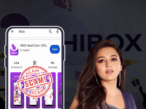 Hibox Mystery Box Scam; Jaipur Noida Indore | Stock Trading Fraud | रिया-एल्विश के ऐड देख ऐप ...