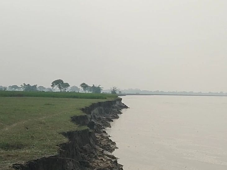 Saryu's havoc continues in Ballia | बलिया में सरयू का कहर जारी: कटान से ...